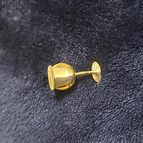 Jewelry | Really Cute Wine Glass Pin Tie Tac Measures 34 For Imen Or ...